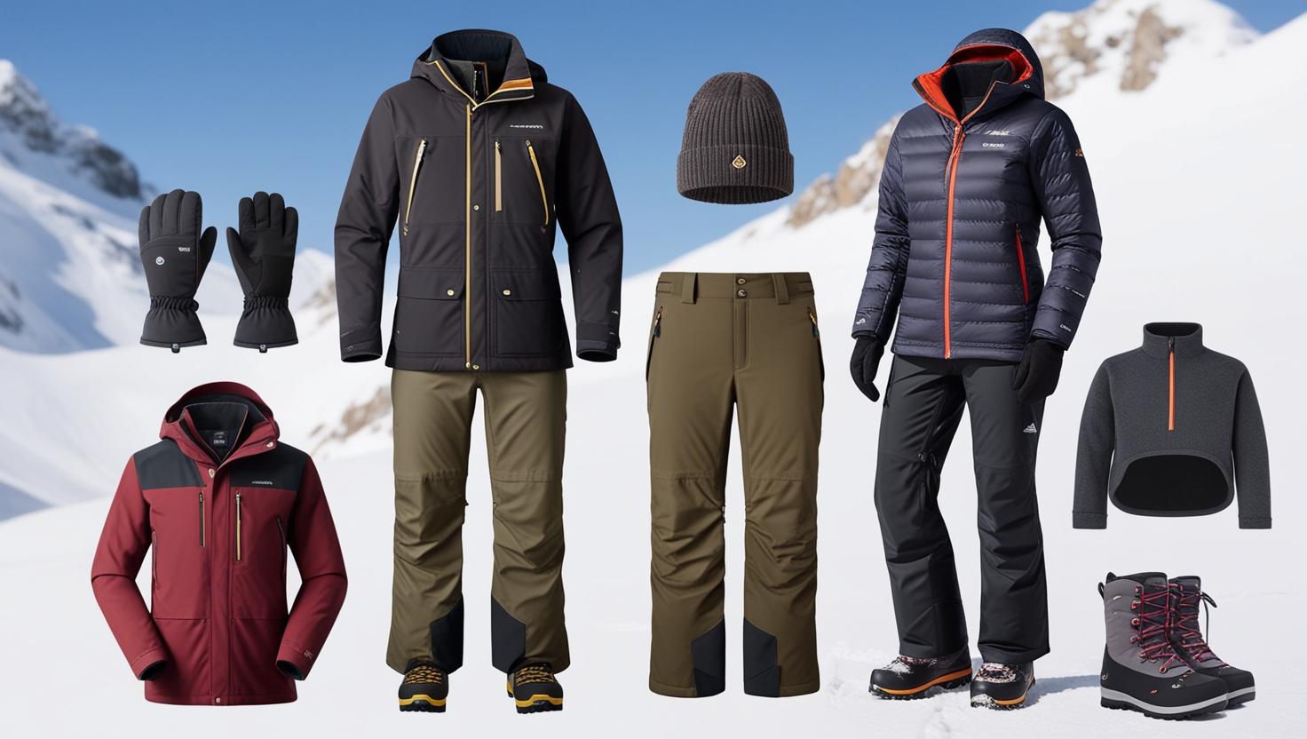 Abbigliamento e attrezzatura per un'escursione invernale in montagna ️🏔️
