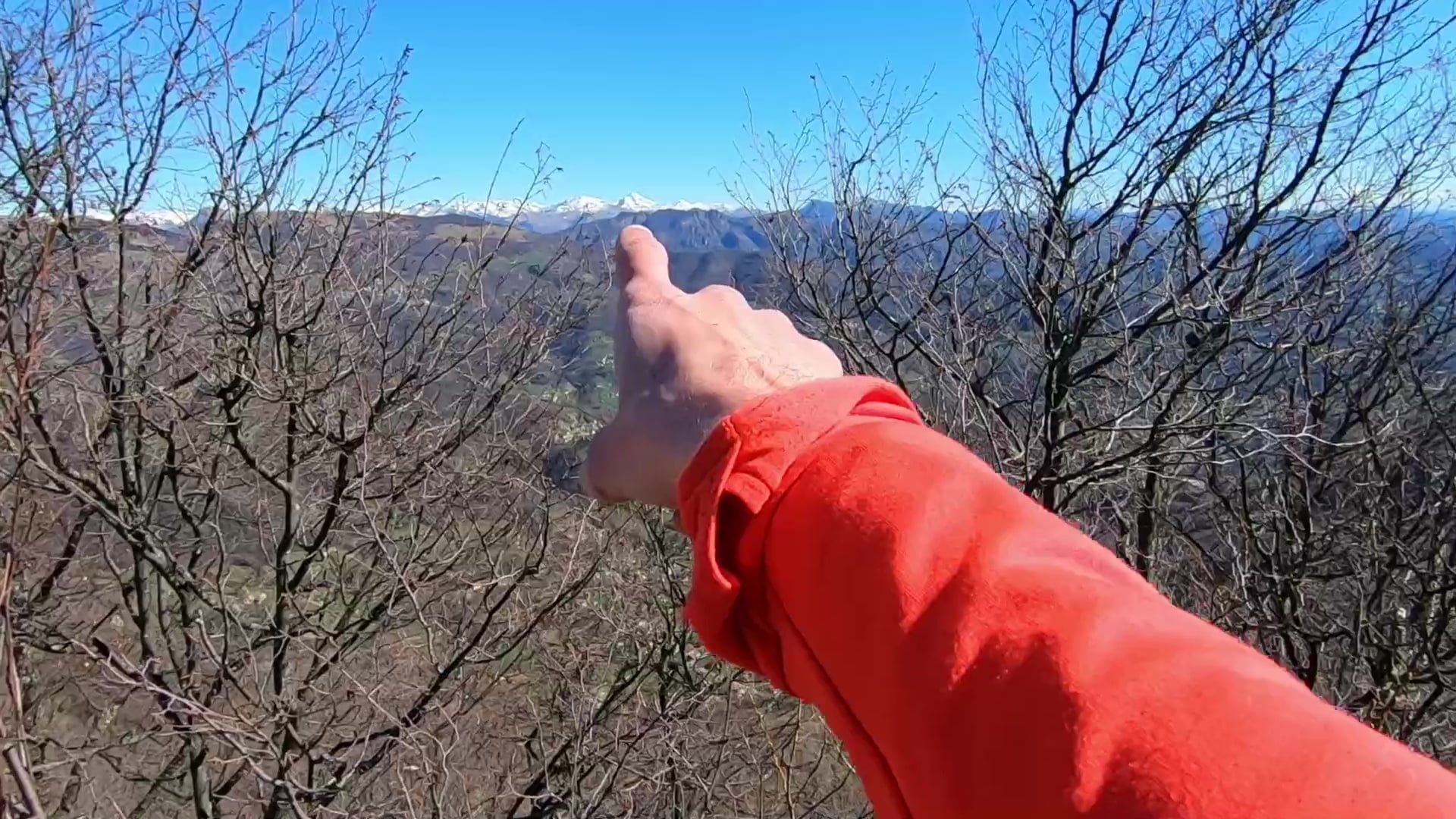 Monte Tesoro e monte Ocone da Valcava