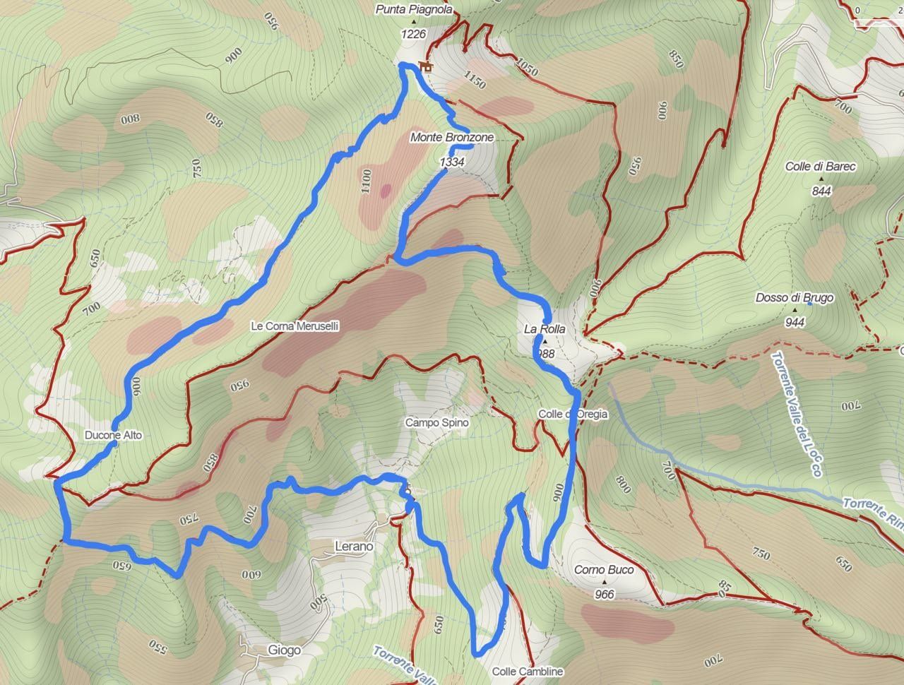 Monte Bronzone da Lerano - Luca Gherardi