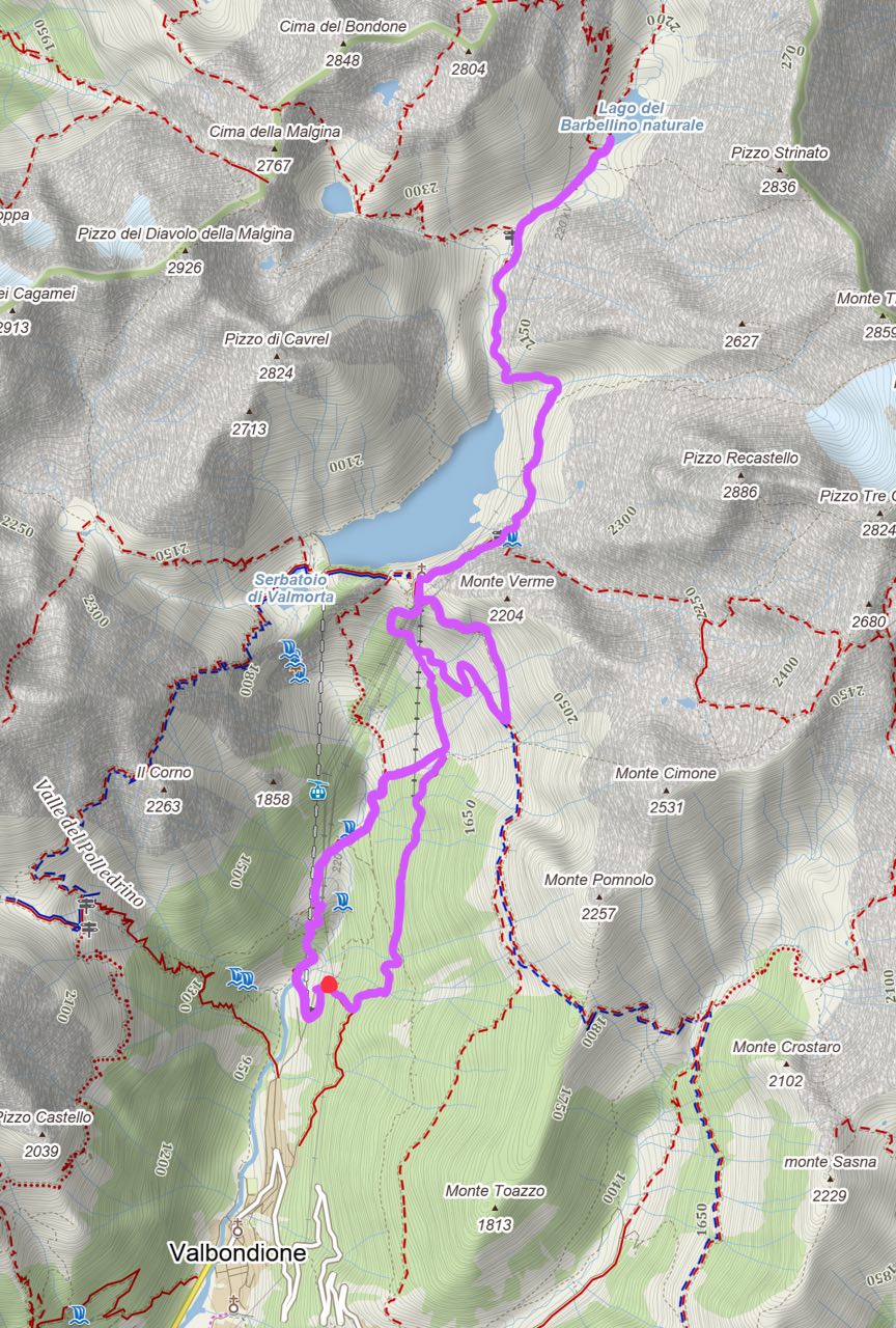 Rifugio Curò e Barbellino da Valbondione
