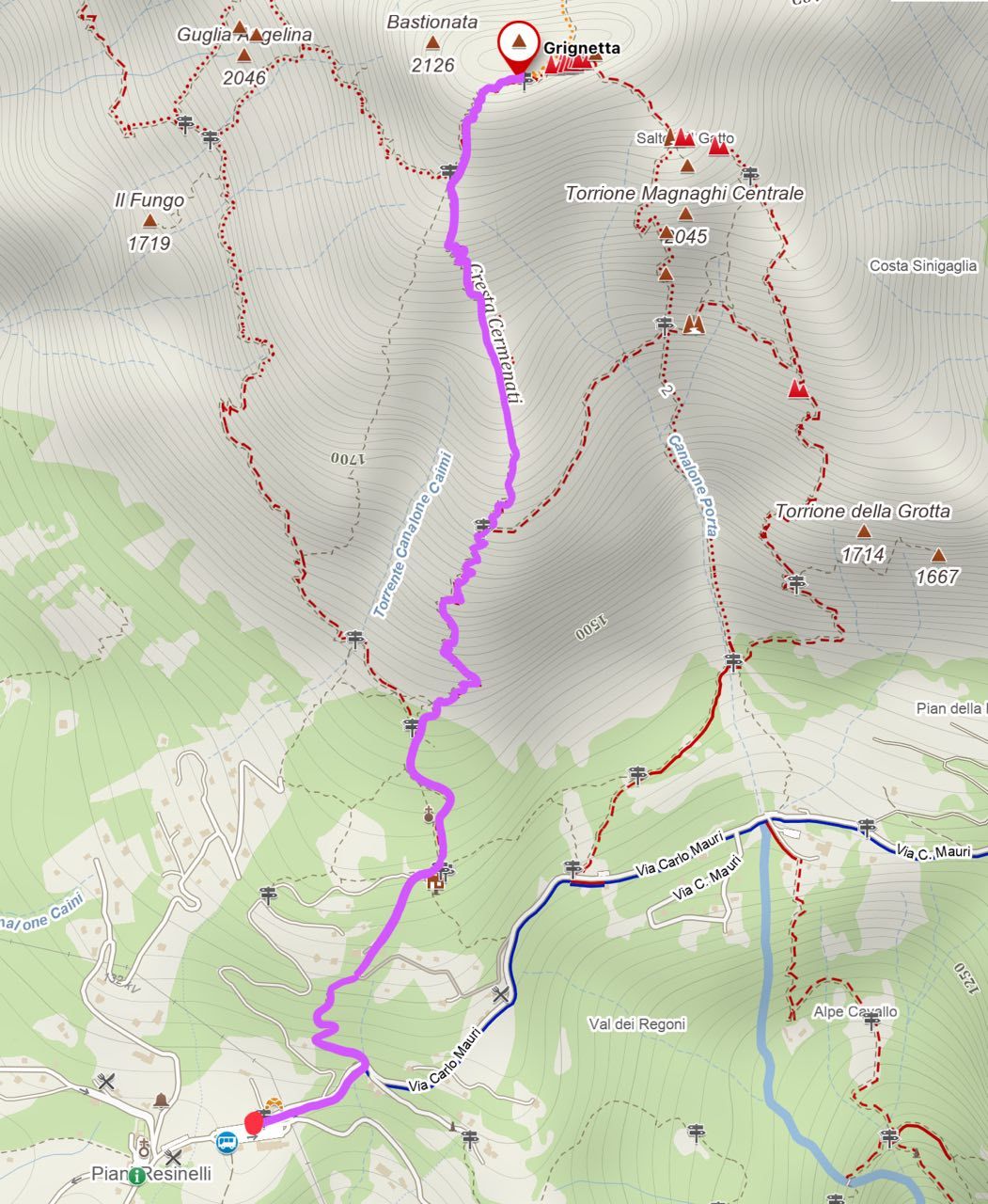 Grignetta dai Piani dei Resinelli ⛰️